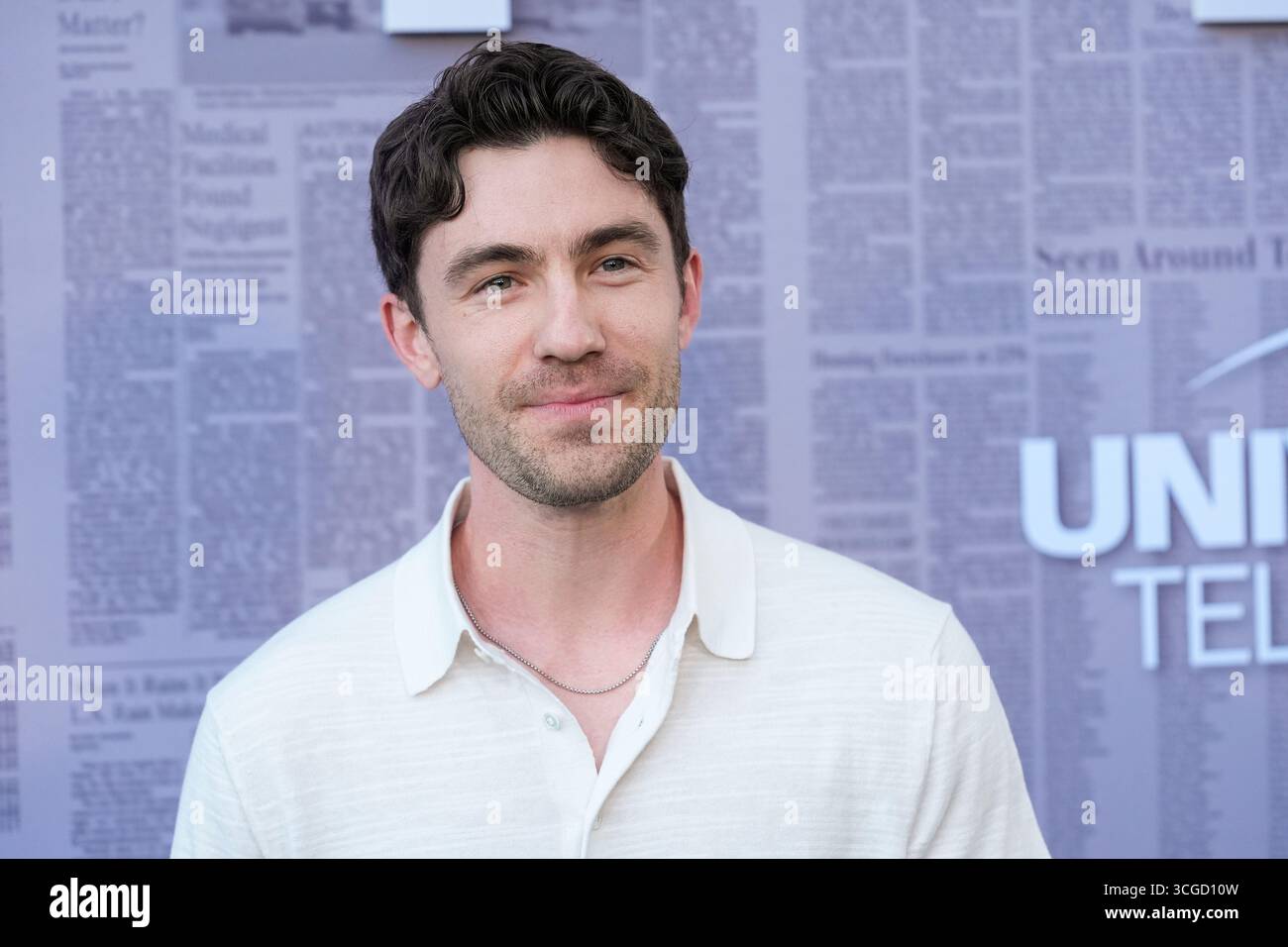 Will Burkart arrives at the premiere of "The Paper" on Wednesday, Aug ...