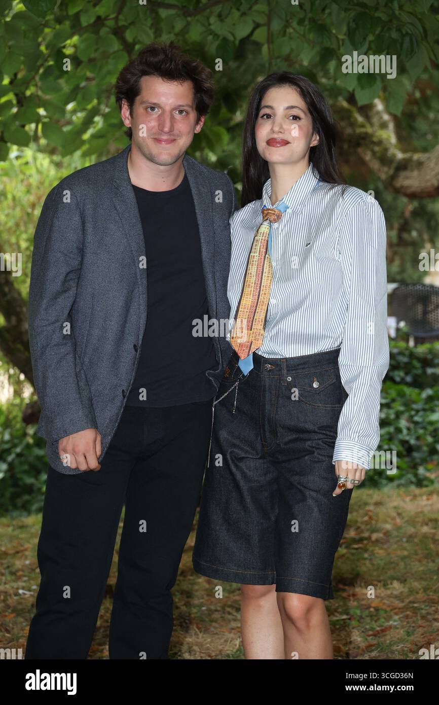 Jean Chevalier, Sawsan Abes attends the Fils De Photocall as part of ...