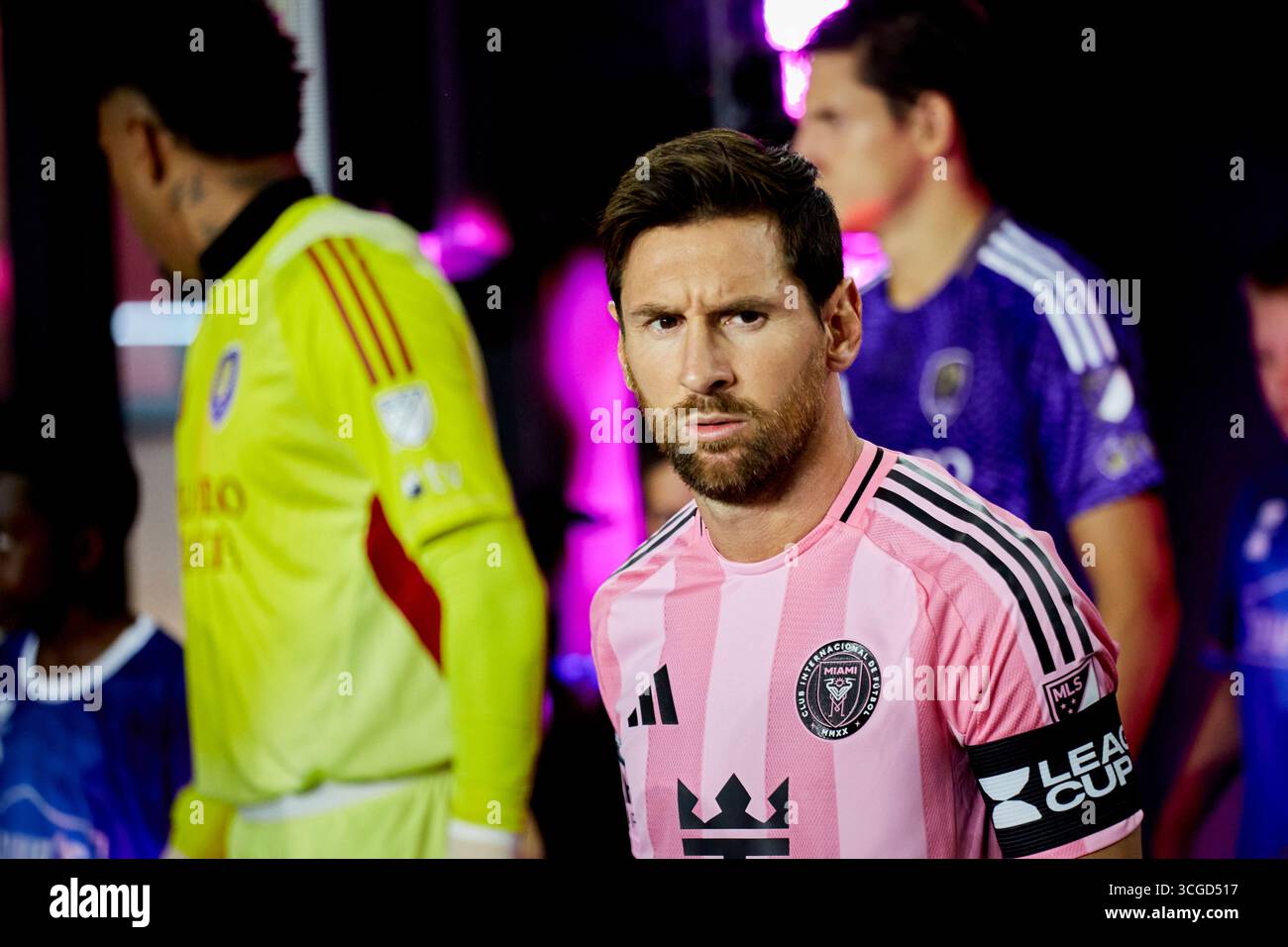 Fort Lauderdale, FL, USA. 27th August 2025. 10 - Messi Lionel (C ...