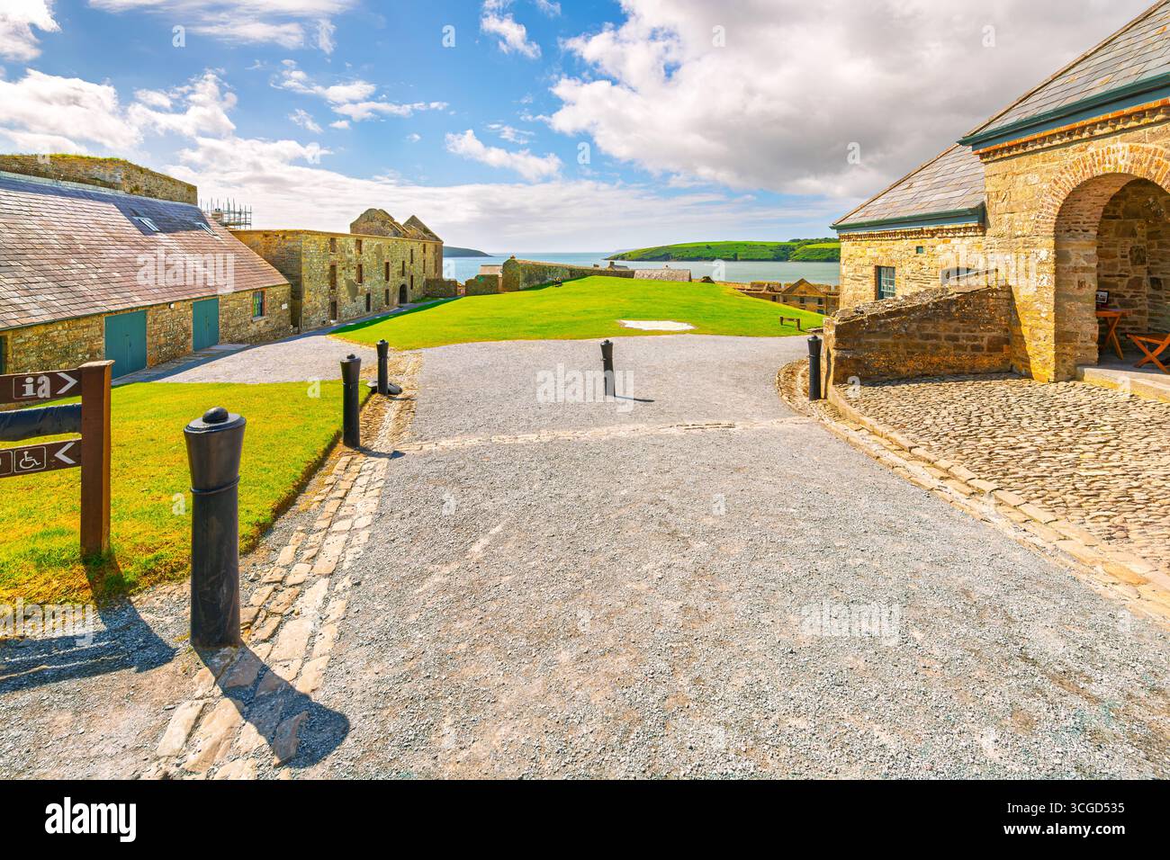 Charles Fort, a star shaped bastion fort and military installation ...