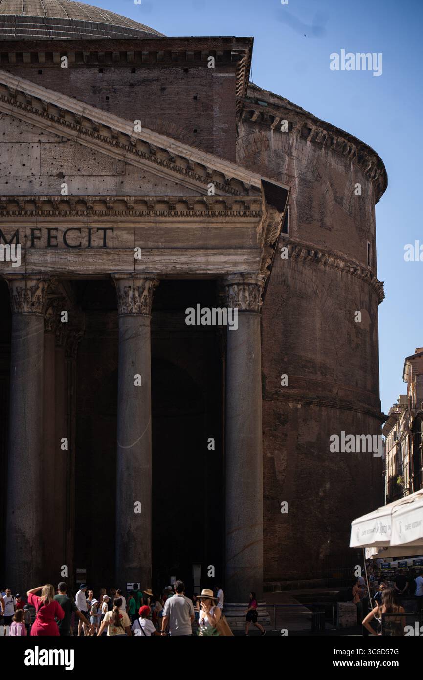 Travel and cultural imagery of Rome highlighting the Vatican, St. Peter ...
