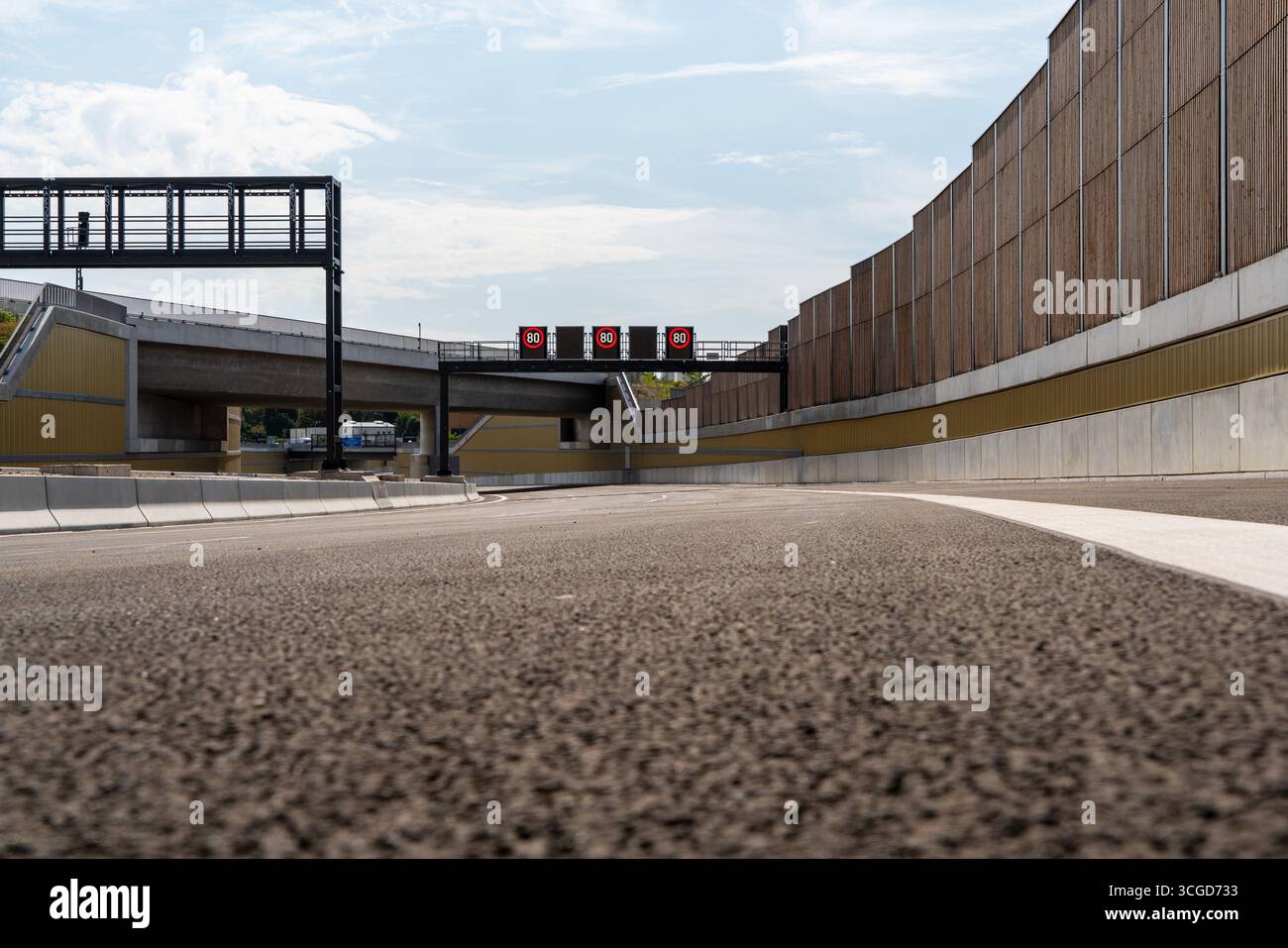 Berlin Germany August 27, 2025: The 16th construction phase of the BAB ...
