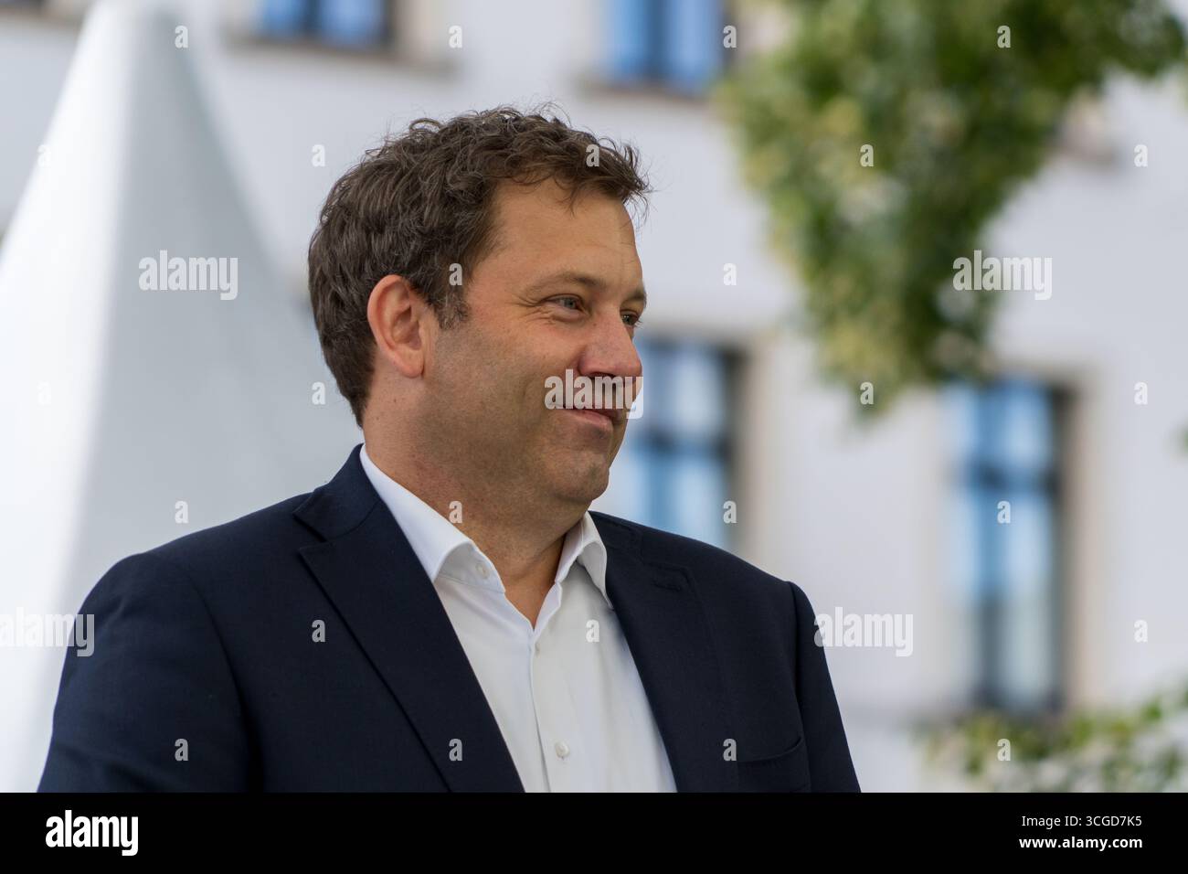 Berlin Germany August 24, 2025: Federal Minister of Finance and Vice ...