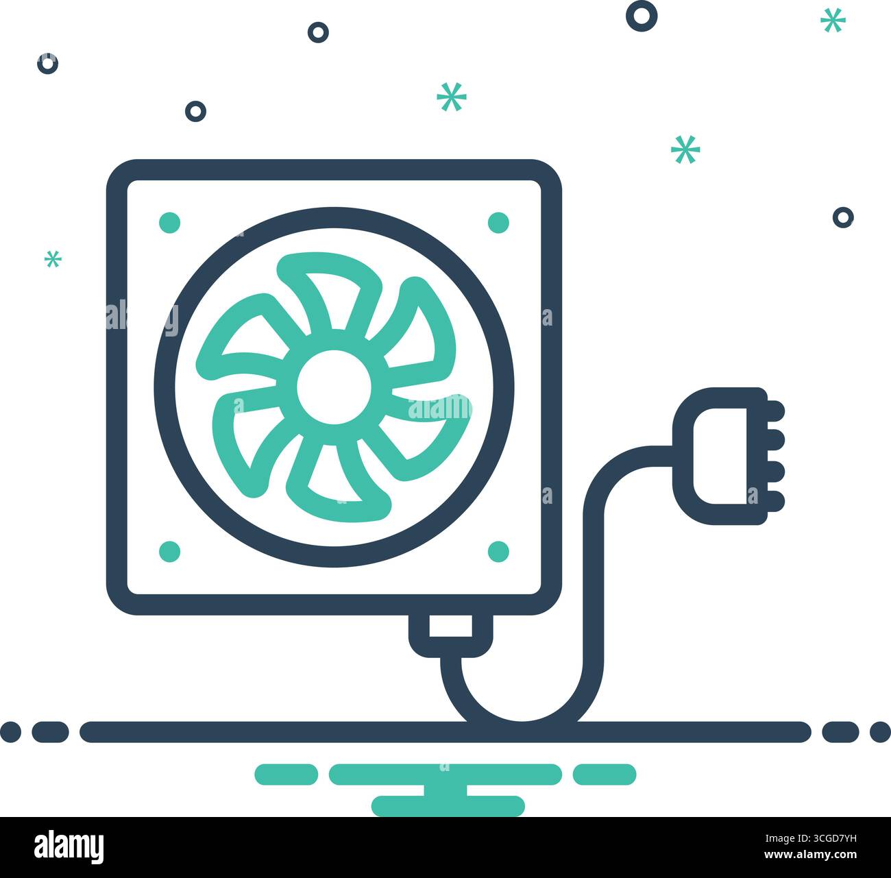 Cooling system Stock Vector Images - Alamy