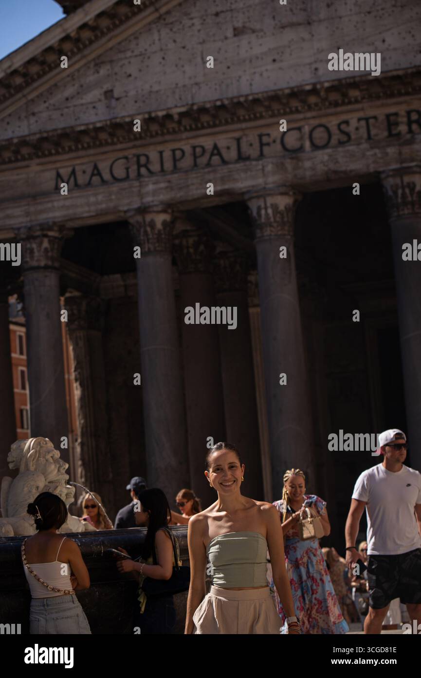 Travel and cultural imagery of Rome highlighting the Vatican, St. Peter ...