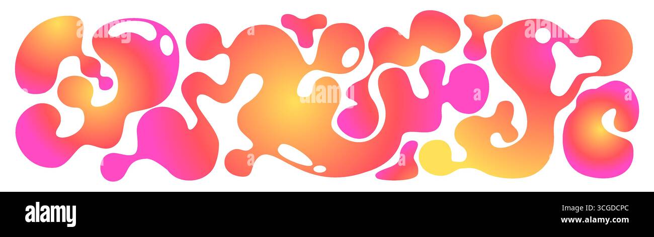 Neon colors graphic elements Cut Out Stock Images & Pictures - Alamy