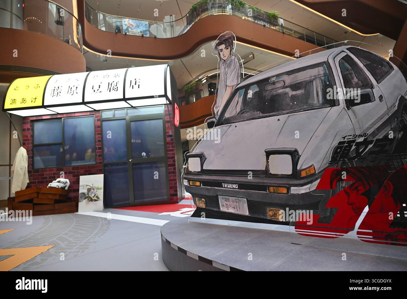 Initial D exhibition In Hong Kong Initial D, Japan s anime decoration ...