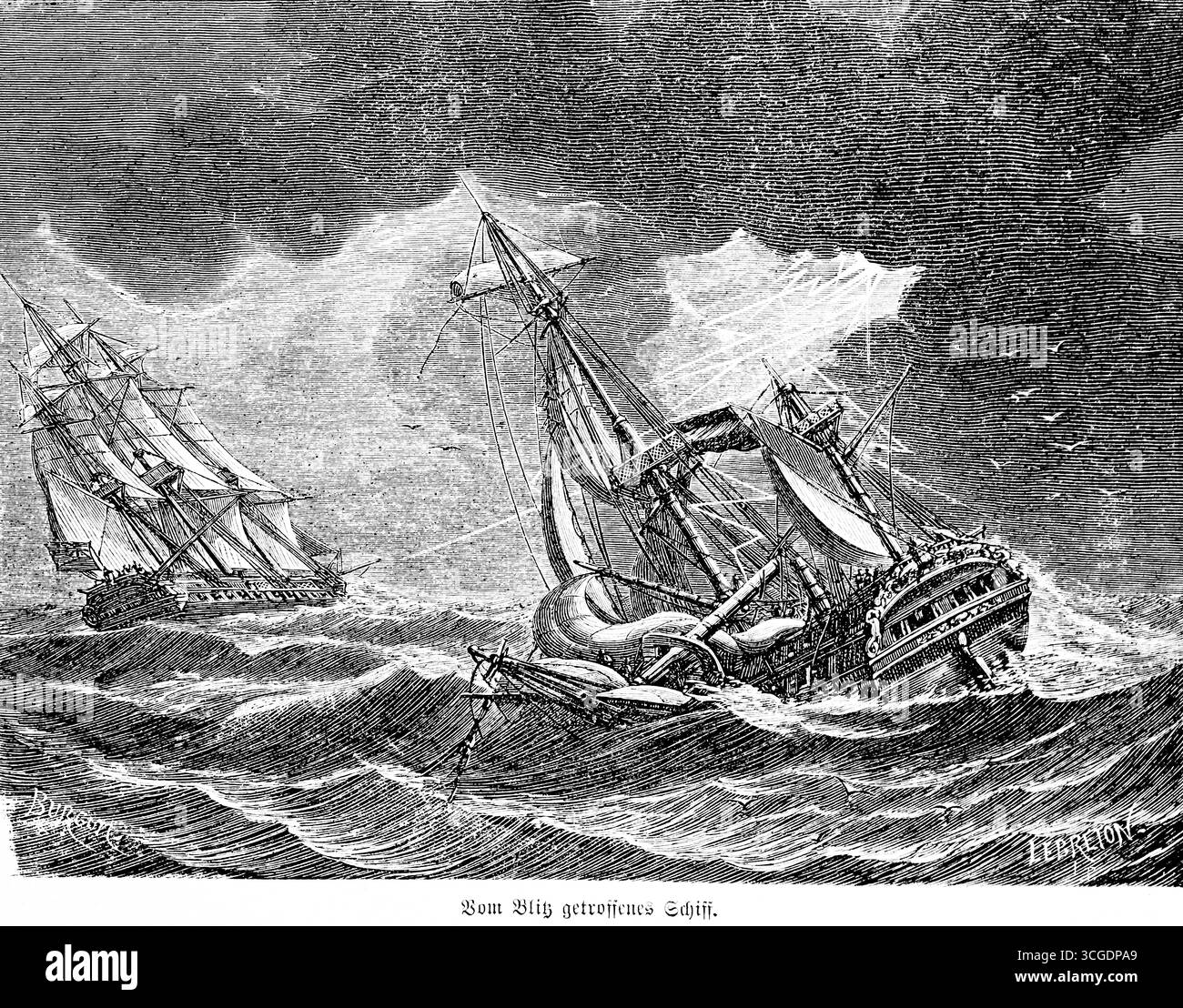 Industrial ship sailing in Black and White Stock Photos & Images - Alamy