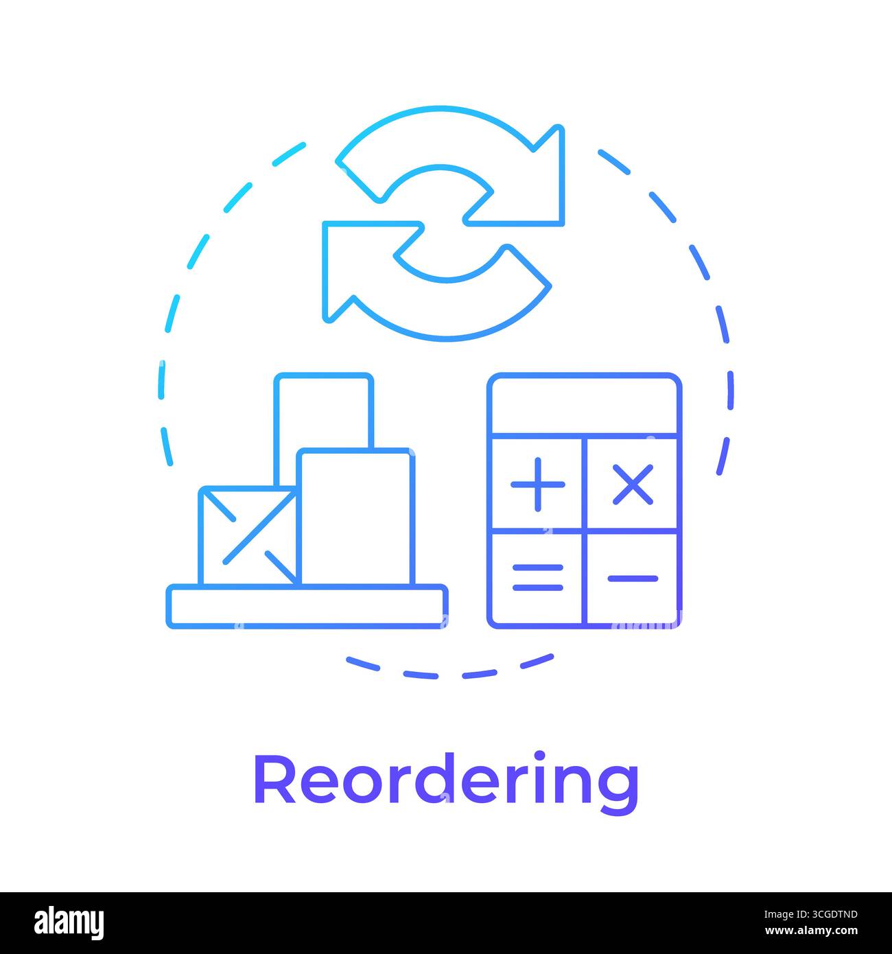 Reordering Stock Vector Images - Alamy