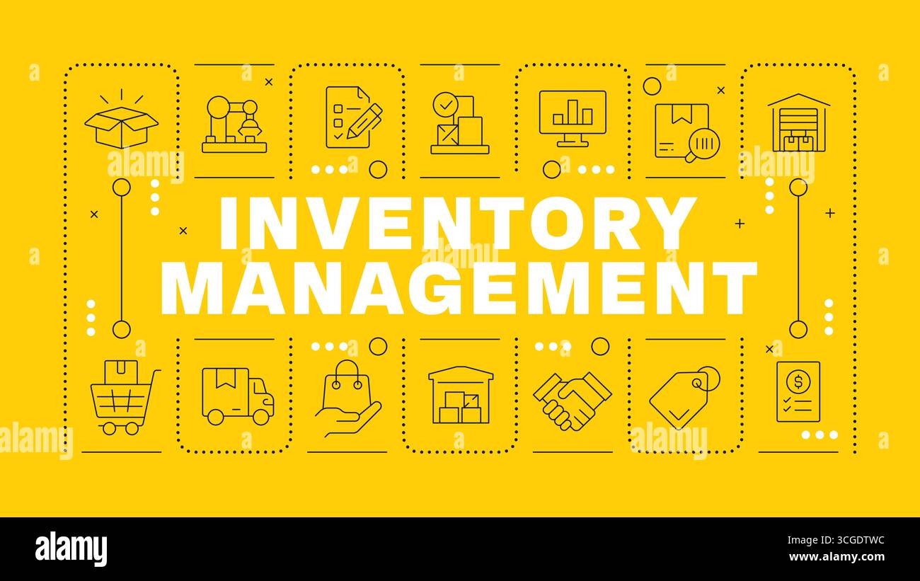 Supply chain management word Stock Vector Images - Alamy