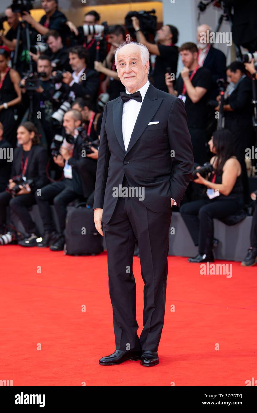 Toni Servillo 82nd Venice Film Festival Red carpet of the opening ...