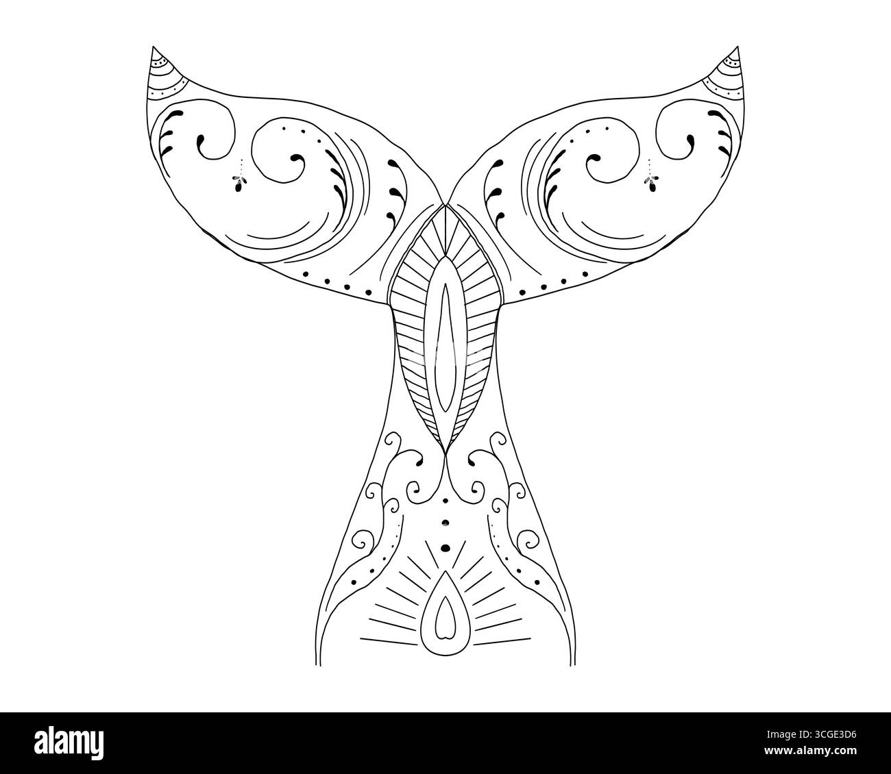 Fairy tail black line hi-res stock photography and images - Alamy