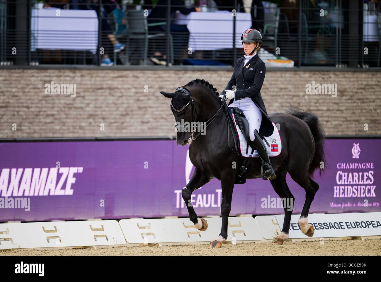 250828 Isabel Freese of Norway with horse Total Hope OLD during the FEI ...