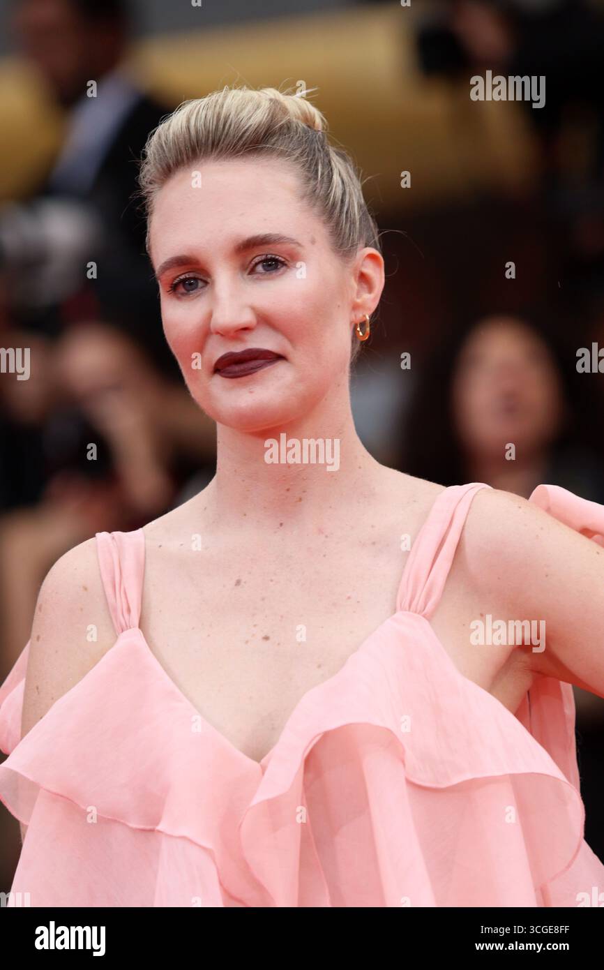 Europe, Italy, Lido di Venezia, August 27, 2025: Shannon Murphy attends the "La Grazia" red ...