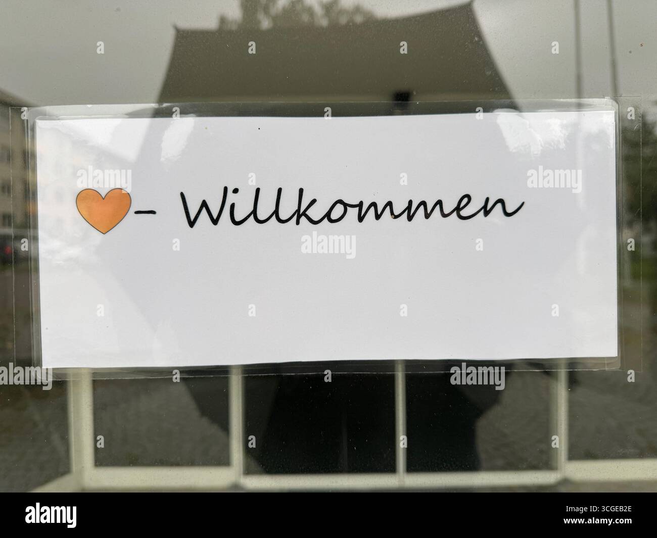 Here is a warm and heartfelt welcome sign, beautifully crafted in the ...