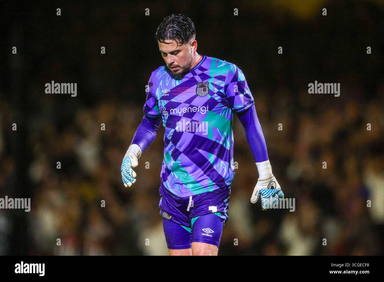 Grimsby Town goalkeeper Christy Pym (1) during the Grimsby Town FC v ...