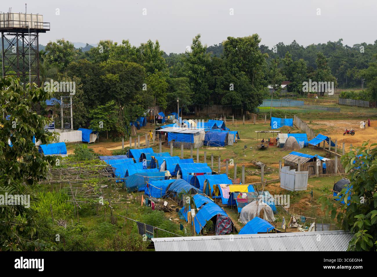 People in Hasila beel, Goalpara living under makeshift camps after ...
