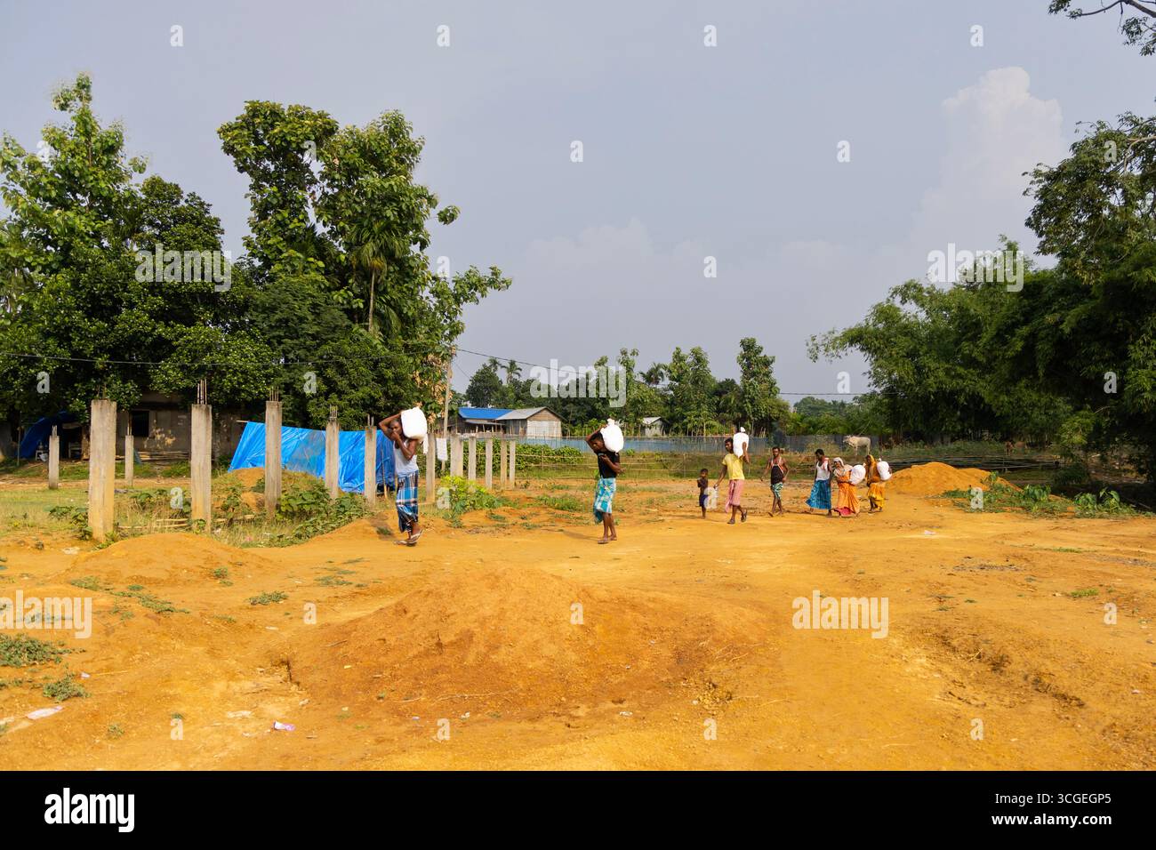 Displaced people in assam hi-res stock photography and images - Alamy