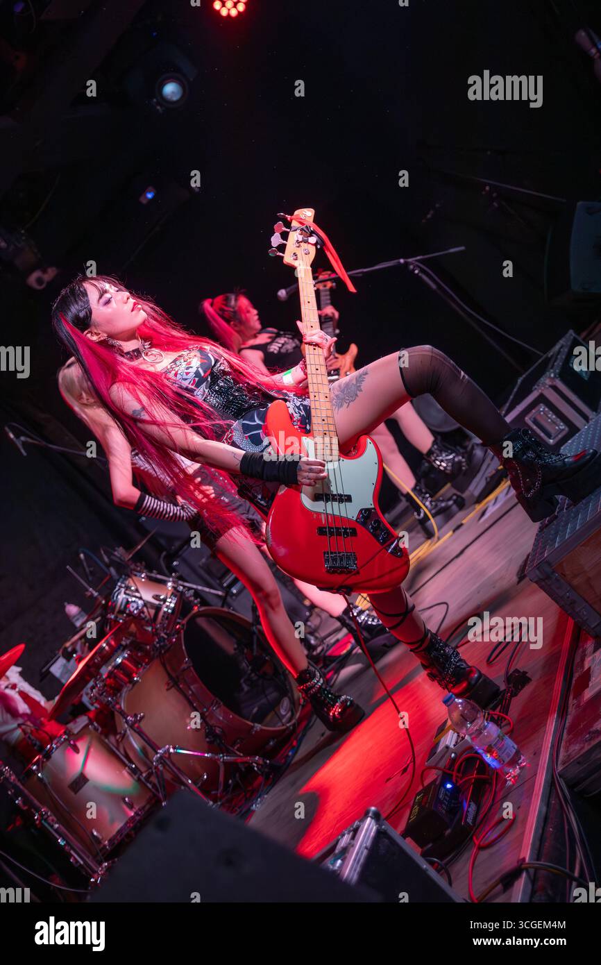 August. 27th 2025. Zagreb, Croatia -The famous South Korean rock band ...