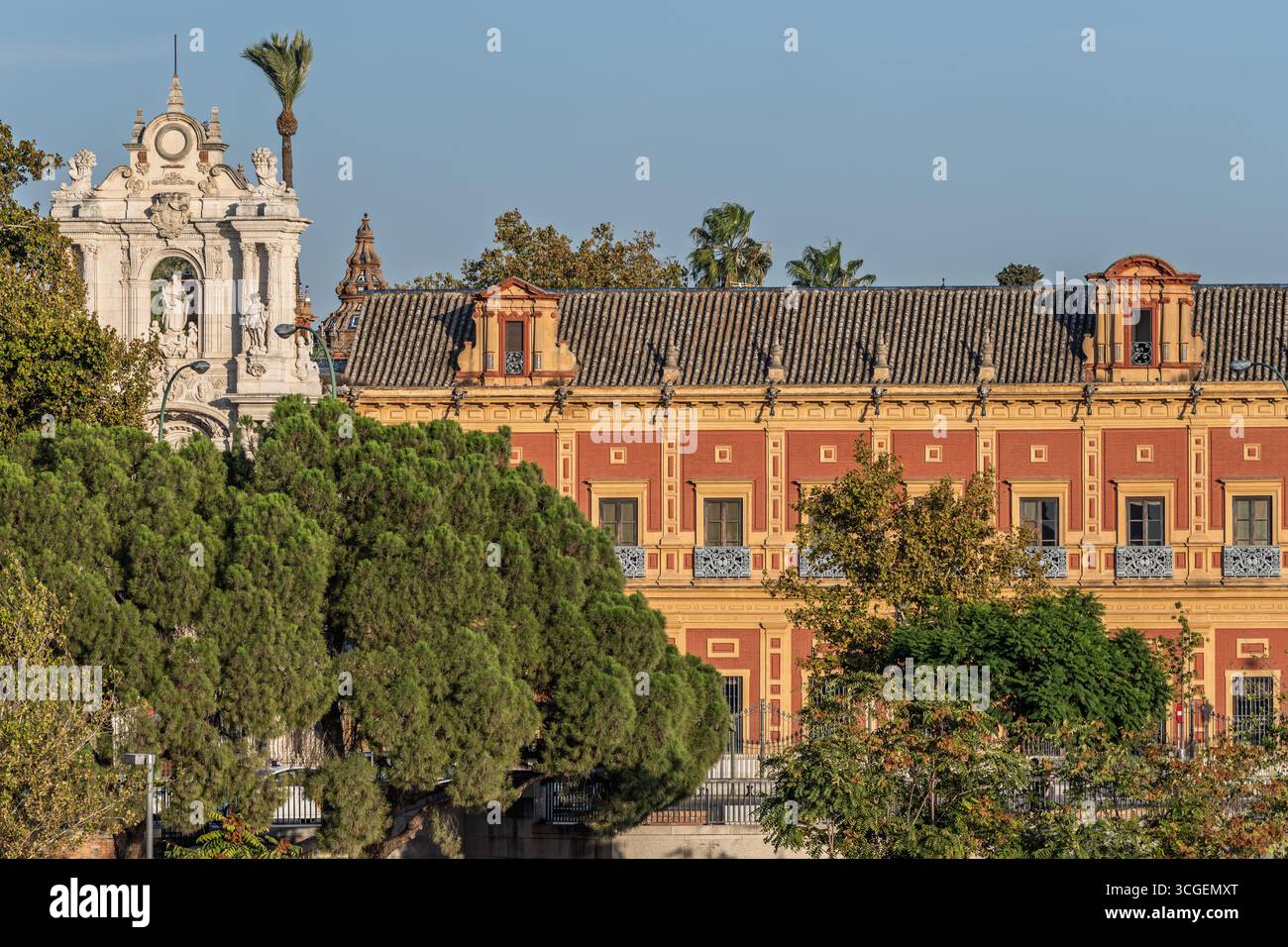 Palacio de San Telmo, a stunning example of Sevillian Baroque, is ...
