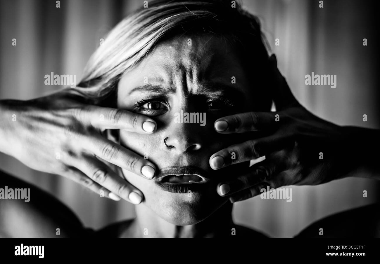 Female fingers in white hi-res stock photography and images - Alamy