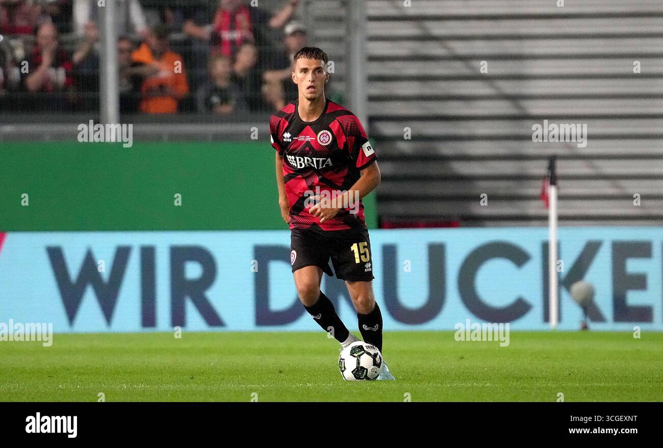 27.08.2025, Brita-Arena, Wiesbaden, GER, 1st round DFB Pokal, Wehen ...