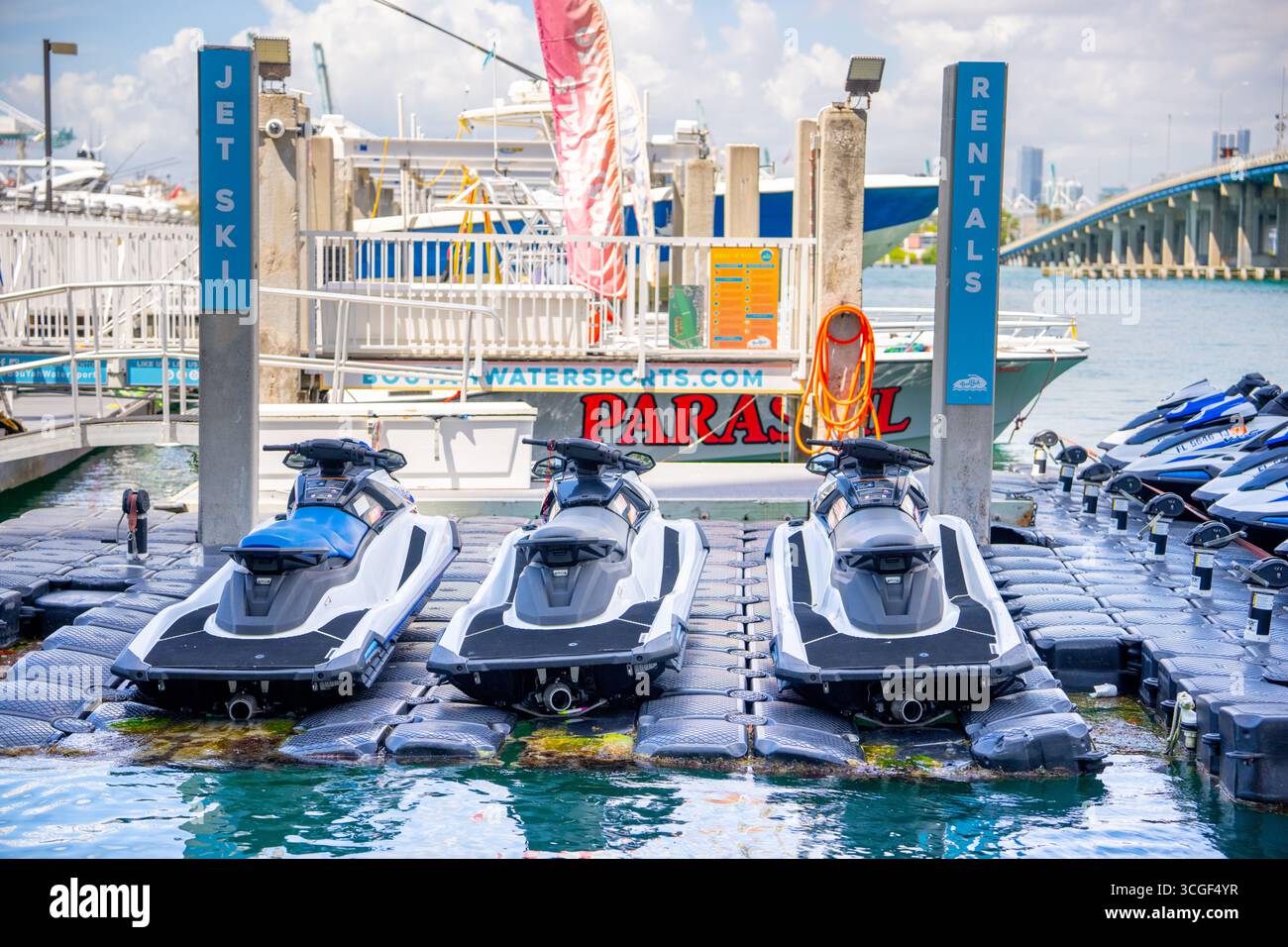 Waverunners miami beach hi-res stock photography and images - Alamy