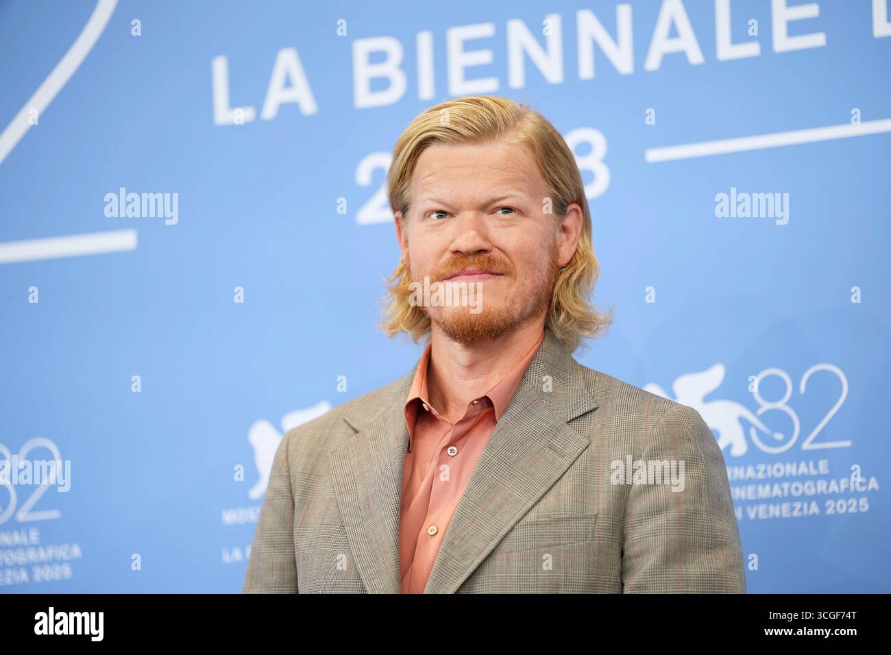 Jesse Plemons poses for photographers at the photo call for the film ...