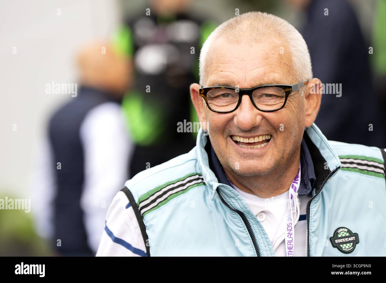 ZANDVOORT - Allard Kalff at the Zandvoort Circuit, ahead of the F1 ...