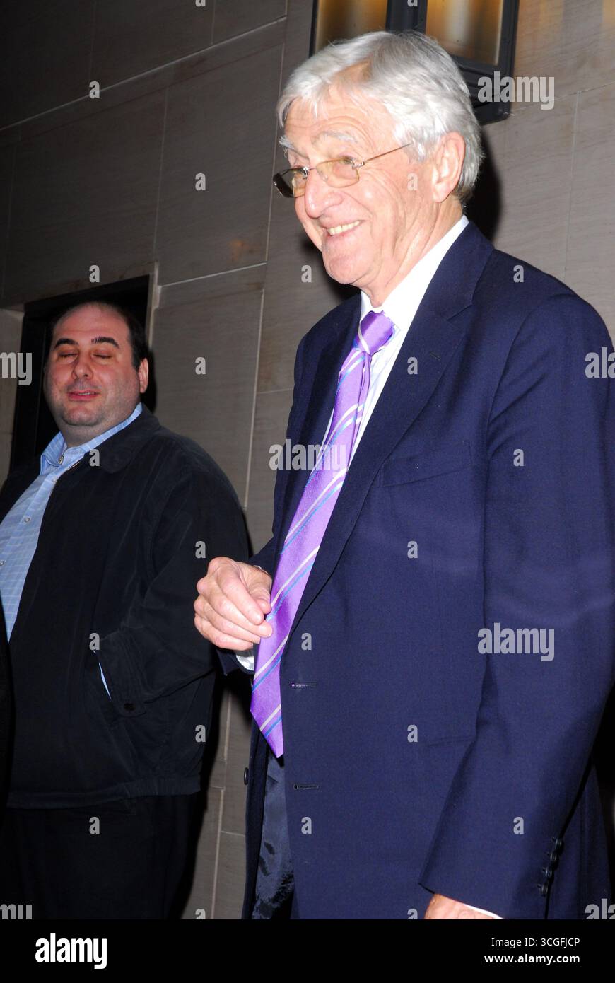 Michael Parkinson attending George Michael's Birthday party at the ...