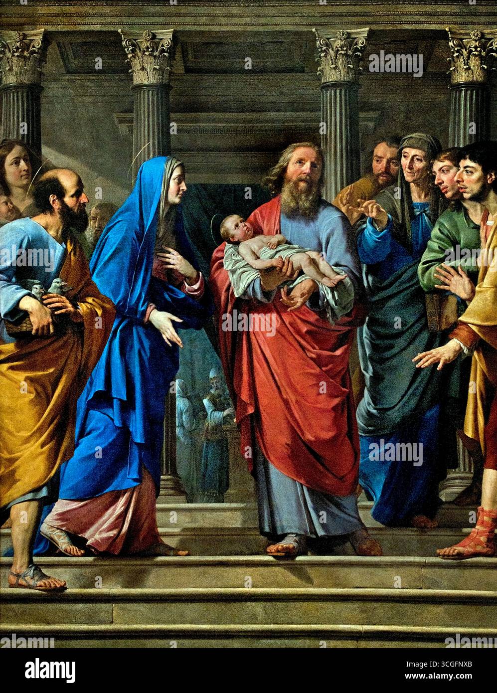 The Presentation in the Temple (1648), Philippe de Champaigne 1602–1674 ...