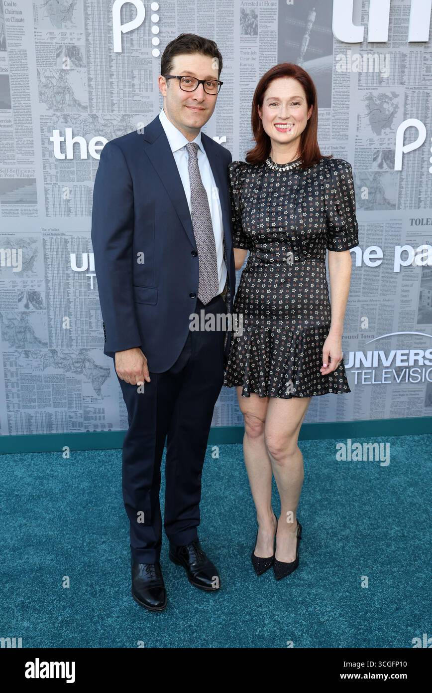 27 August 2025 . Los Angeles, California - Michael Koman, Ellie Kemper ...