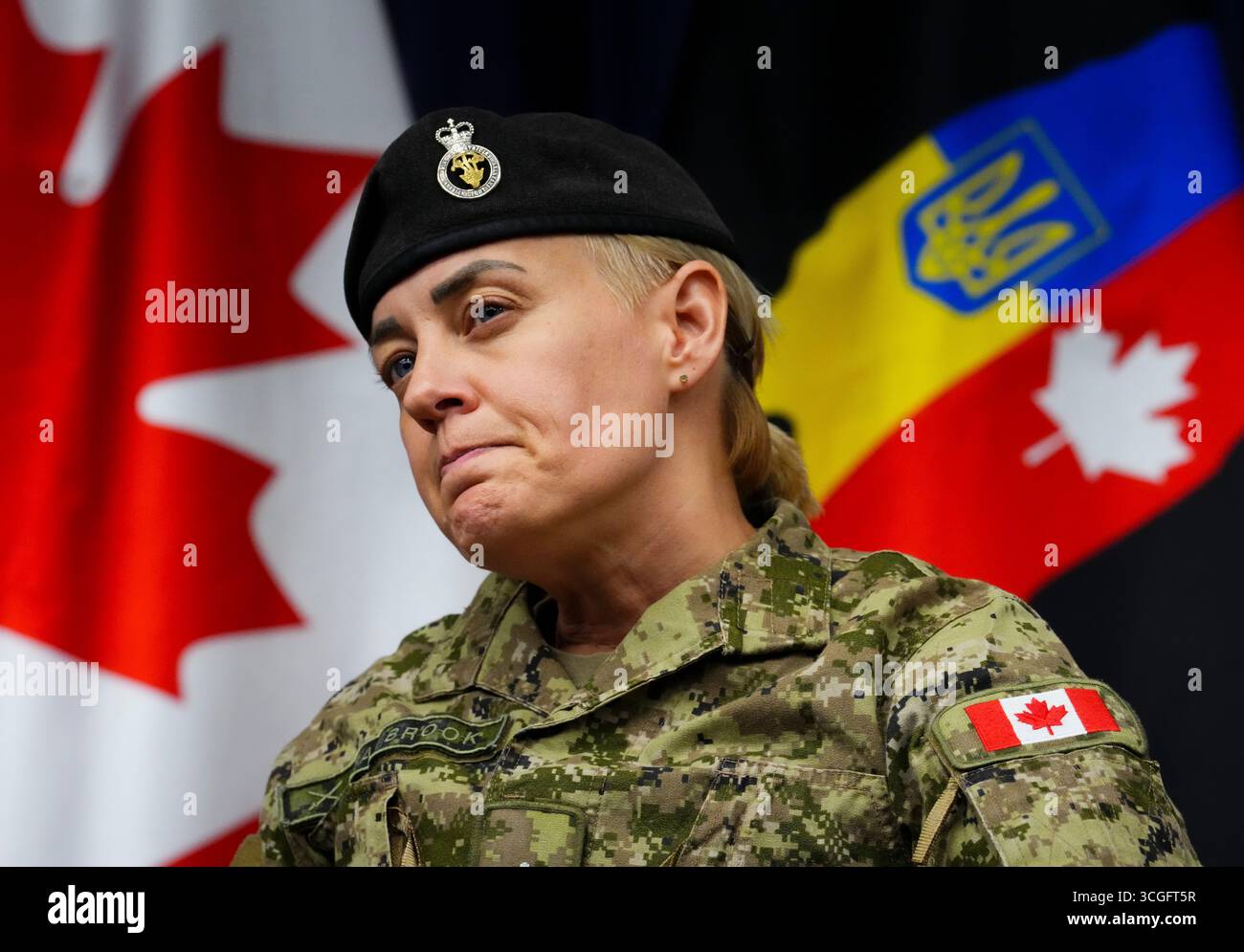 Operation Unifier commanding officer Lt.-Col. Chelsea Braybrook takes ...