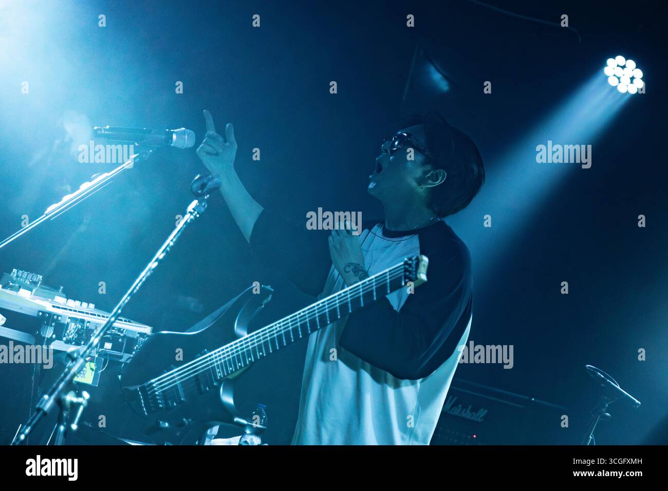 August. 27th 2025. Zagreb, Croatia -The famous South Korean rock band ...