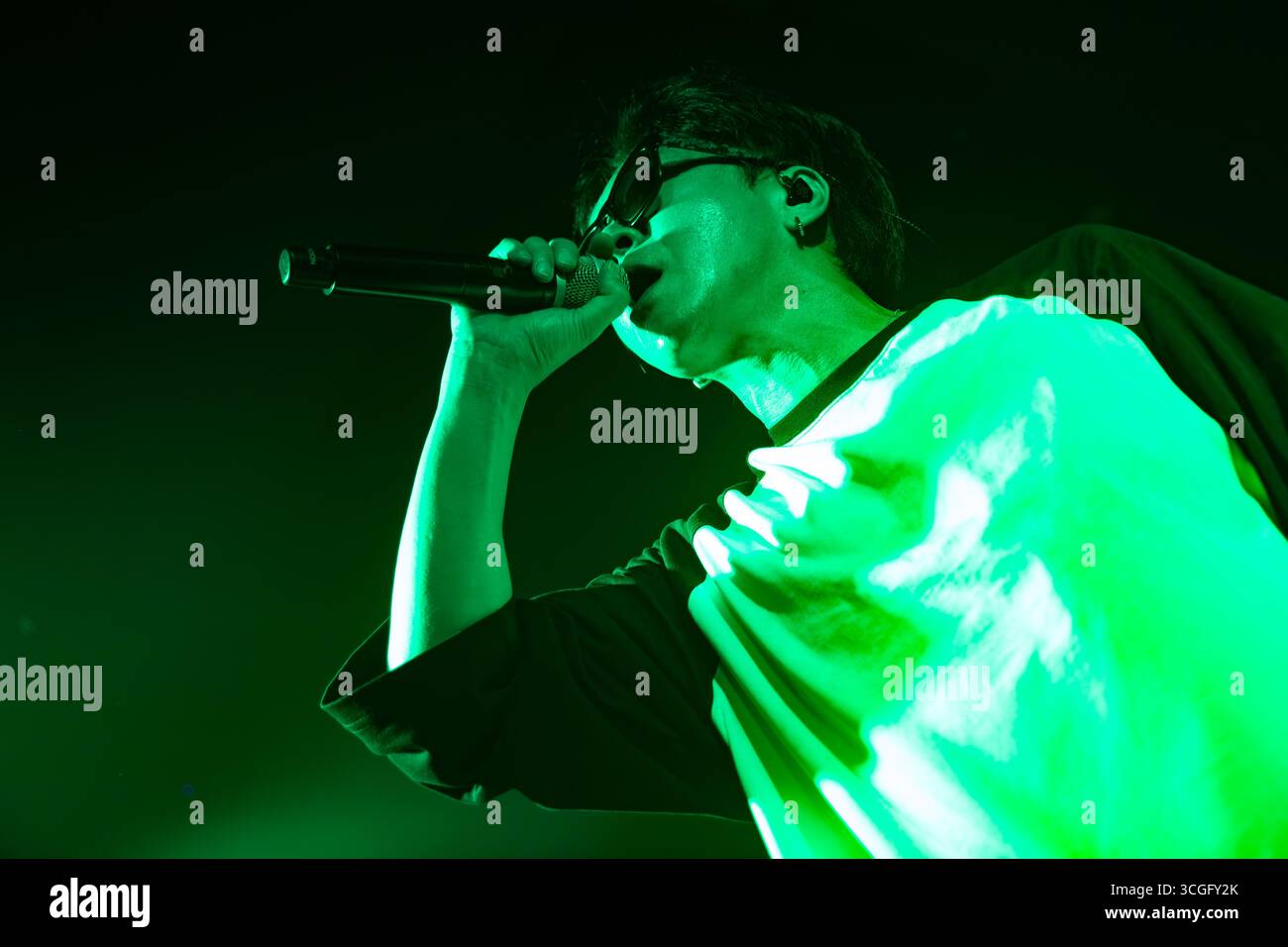 August. 27th 2025. Zagreb, Croatia -The famous South Korean rock band ...