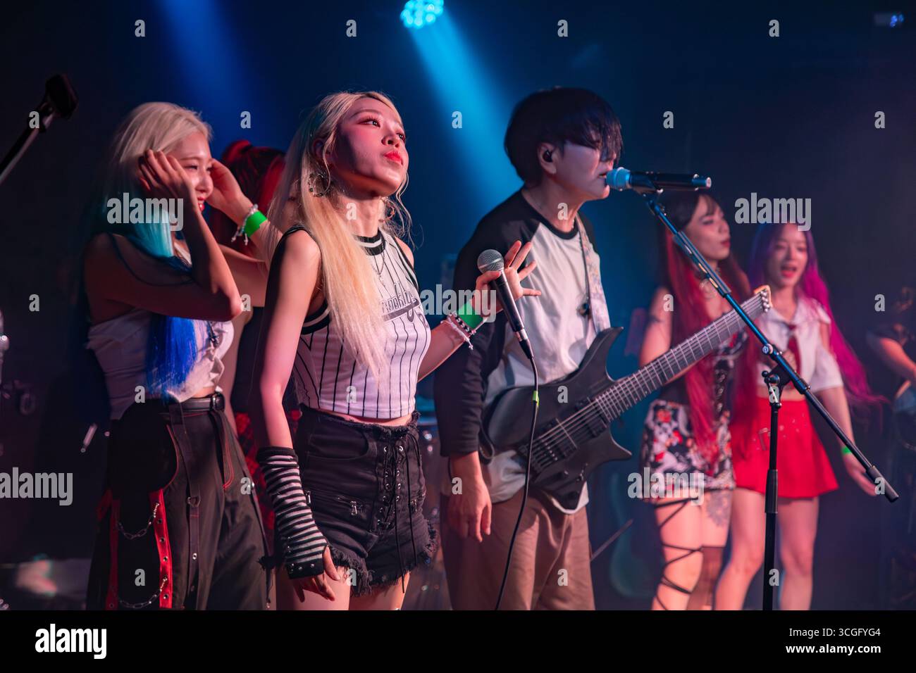 August. 27th 2025. Zagreb, Croatia -The famous South Korean rock band ...