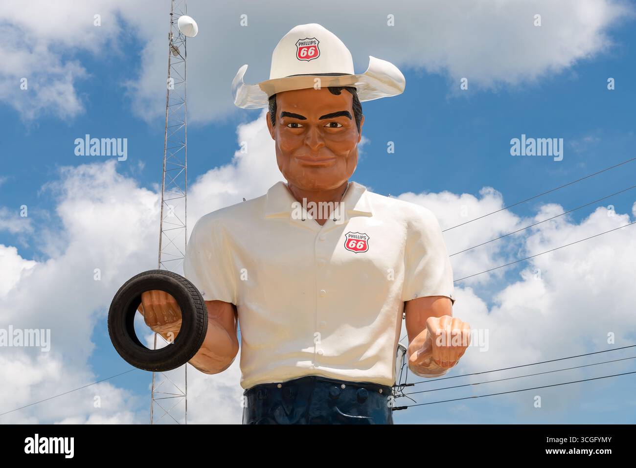Atlanta, Illinois - United States - July 22nd, 2025: Restored Phillips ...
