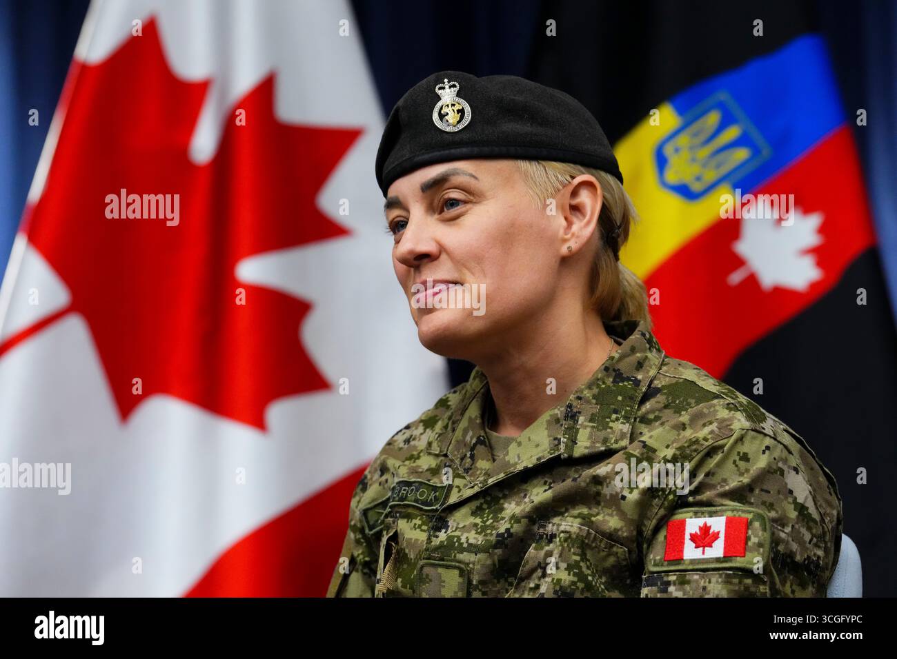 Operation Unifier commanding officer Lt.-Col. Chelsea Braybrook takes ...
