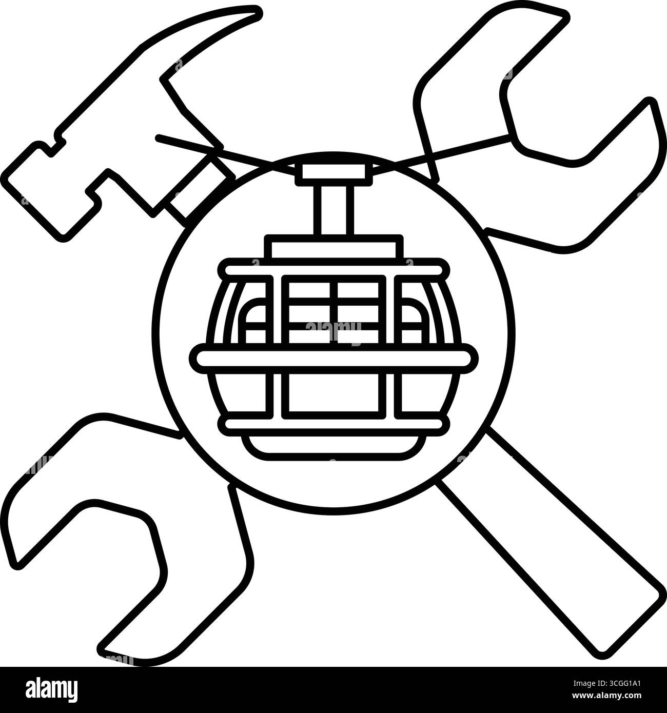 Build roller coaster Stock Vector Images - Alamy
