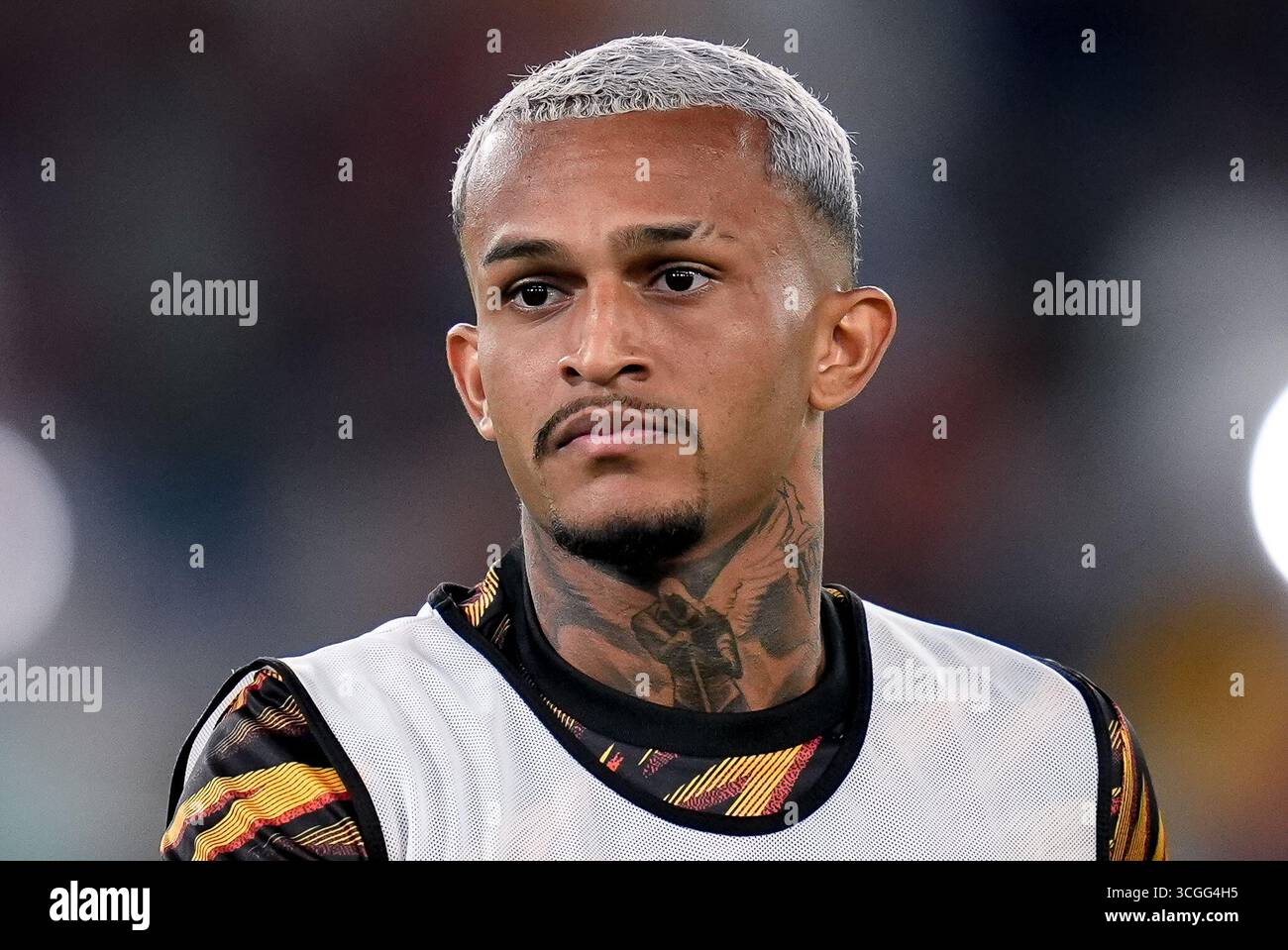Wesley of AS Roma looks on during the Serie A Enilive match between AS ...
