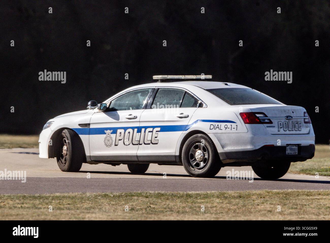 A US Police car at RAF Lakenheath, Lakenheath, United Kingdom, 28th ...