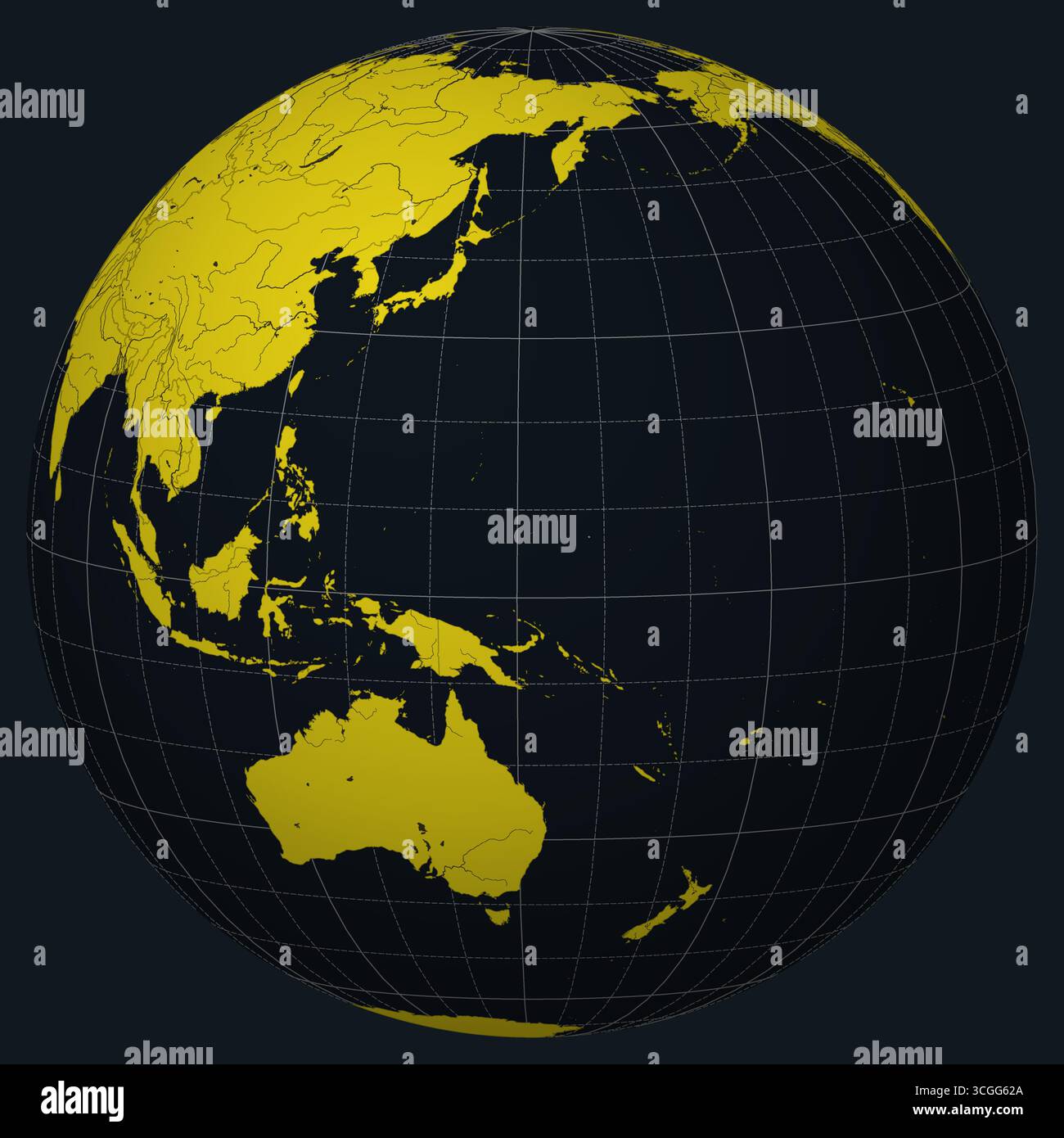 Pacific map micronesia Stock Vector Images - Alamy