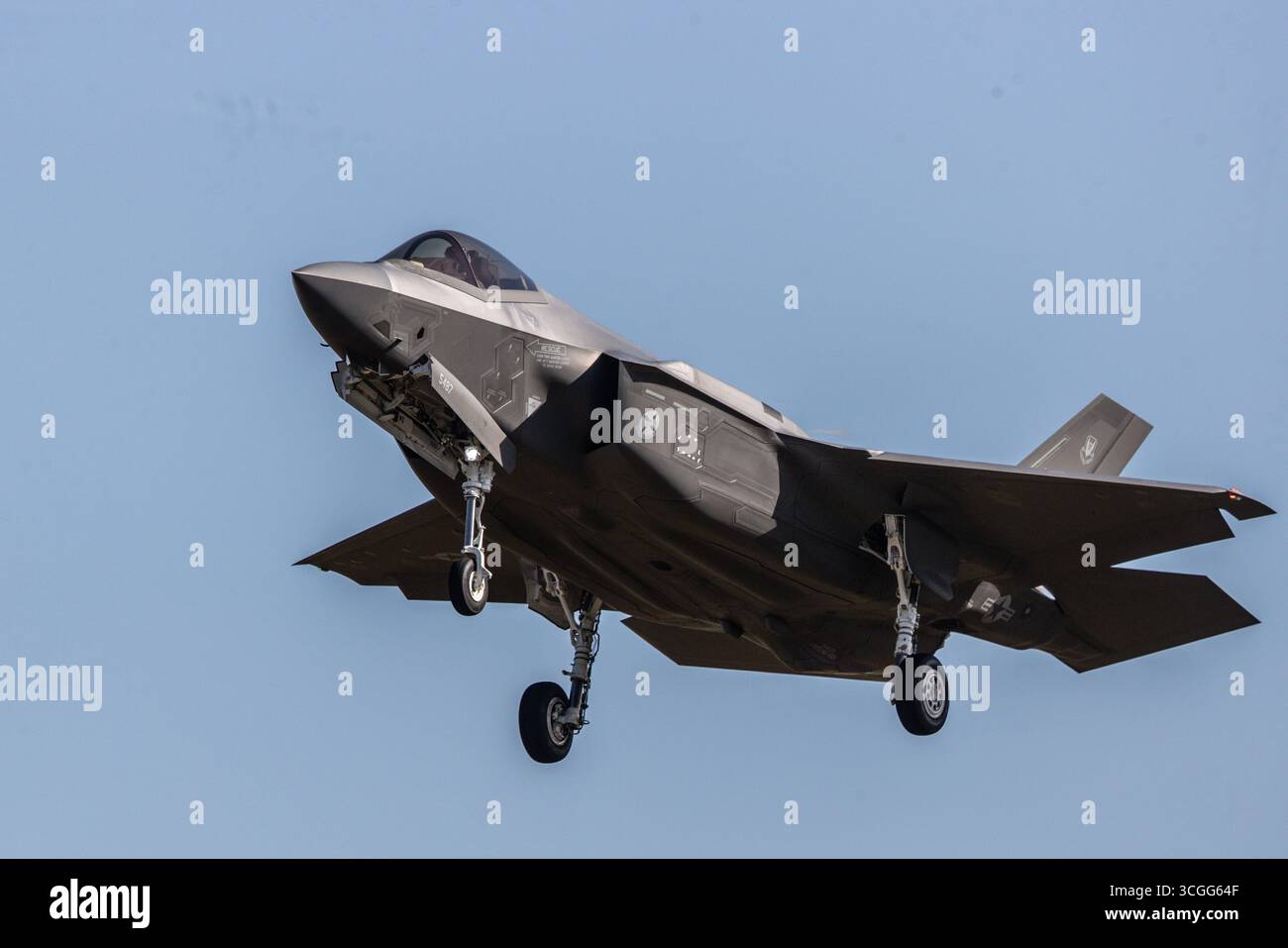 USAF F35’s assigned to the 48th Fighter Wing conduct a combat readiness ...