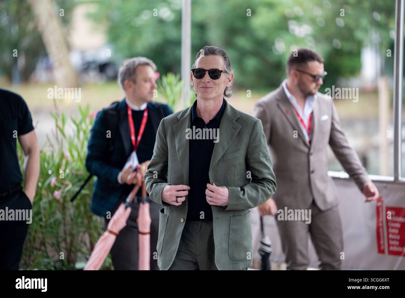 Billy Crudup arrives at Palazzo del Casino for the ''Jay Kelly ...