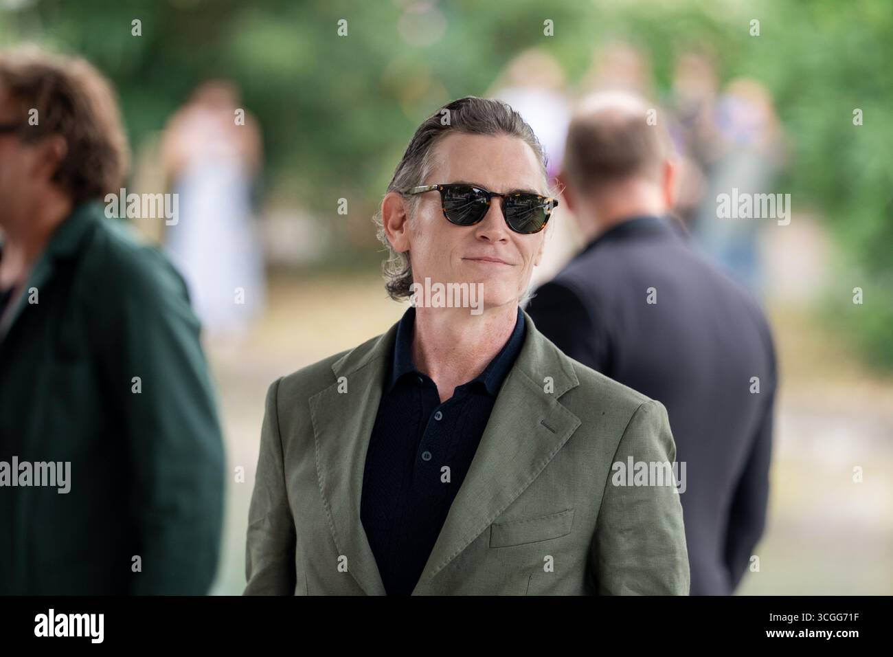 Billy Crudup arrives at Palazzo del Casino for the ''Jay Kelly ...