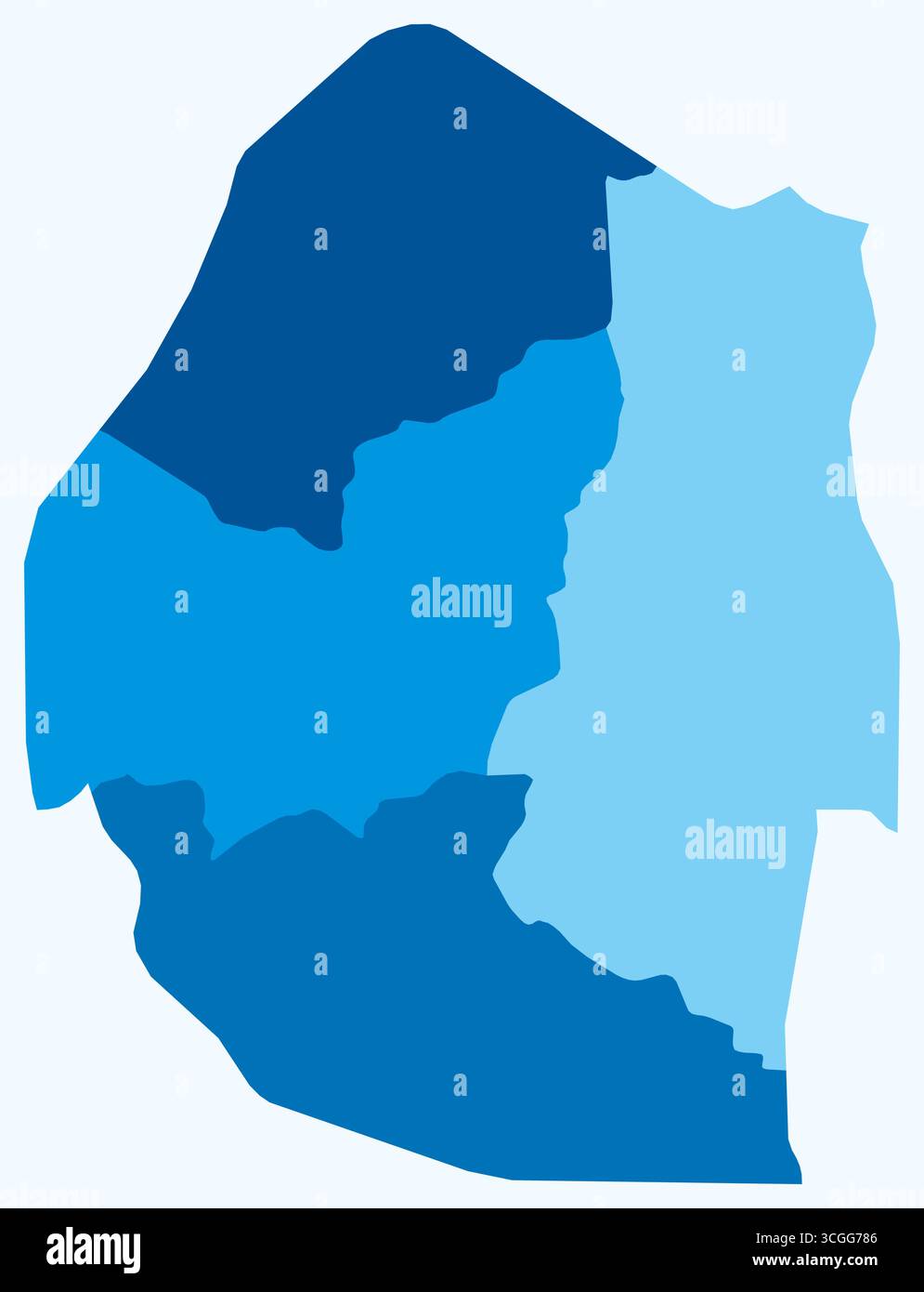Swaziland political map capital Stock Vector Images - Alamy