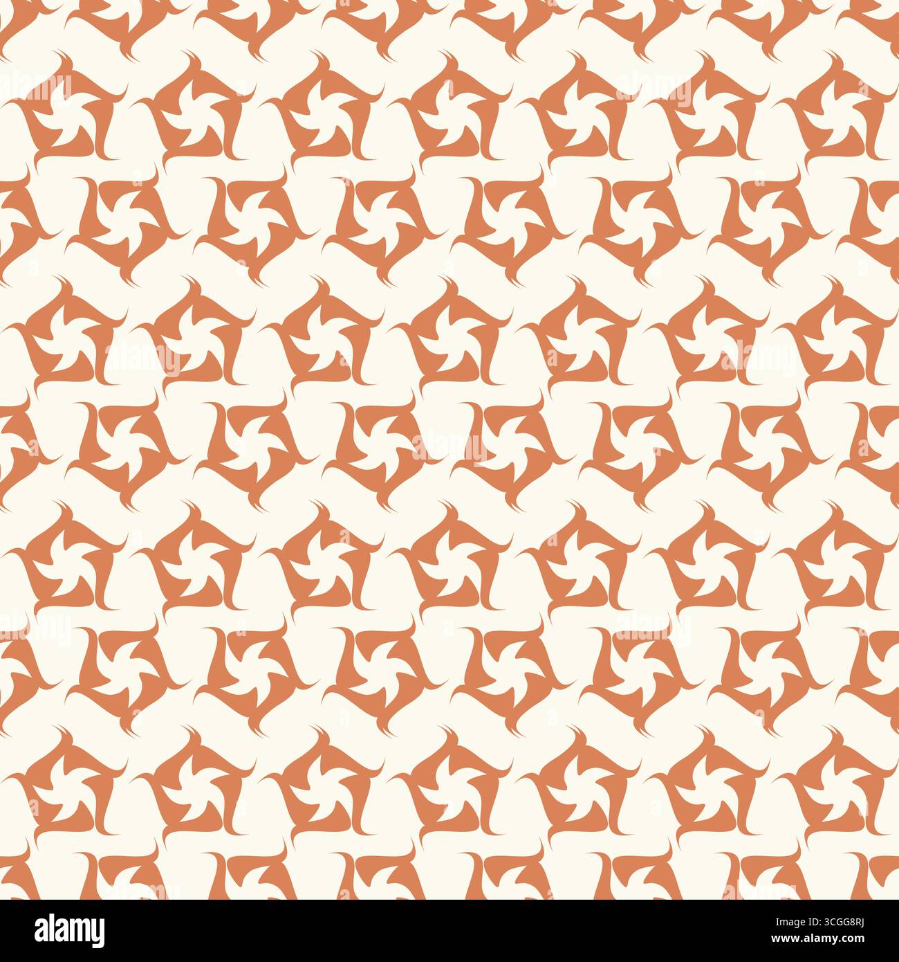 Repeating abstract geometric pattern in warm earthy tones, perfect for ...