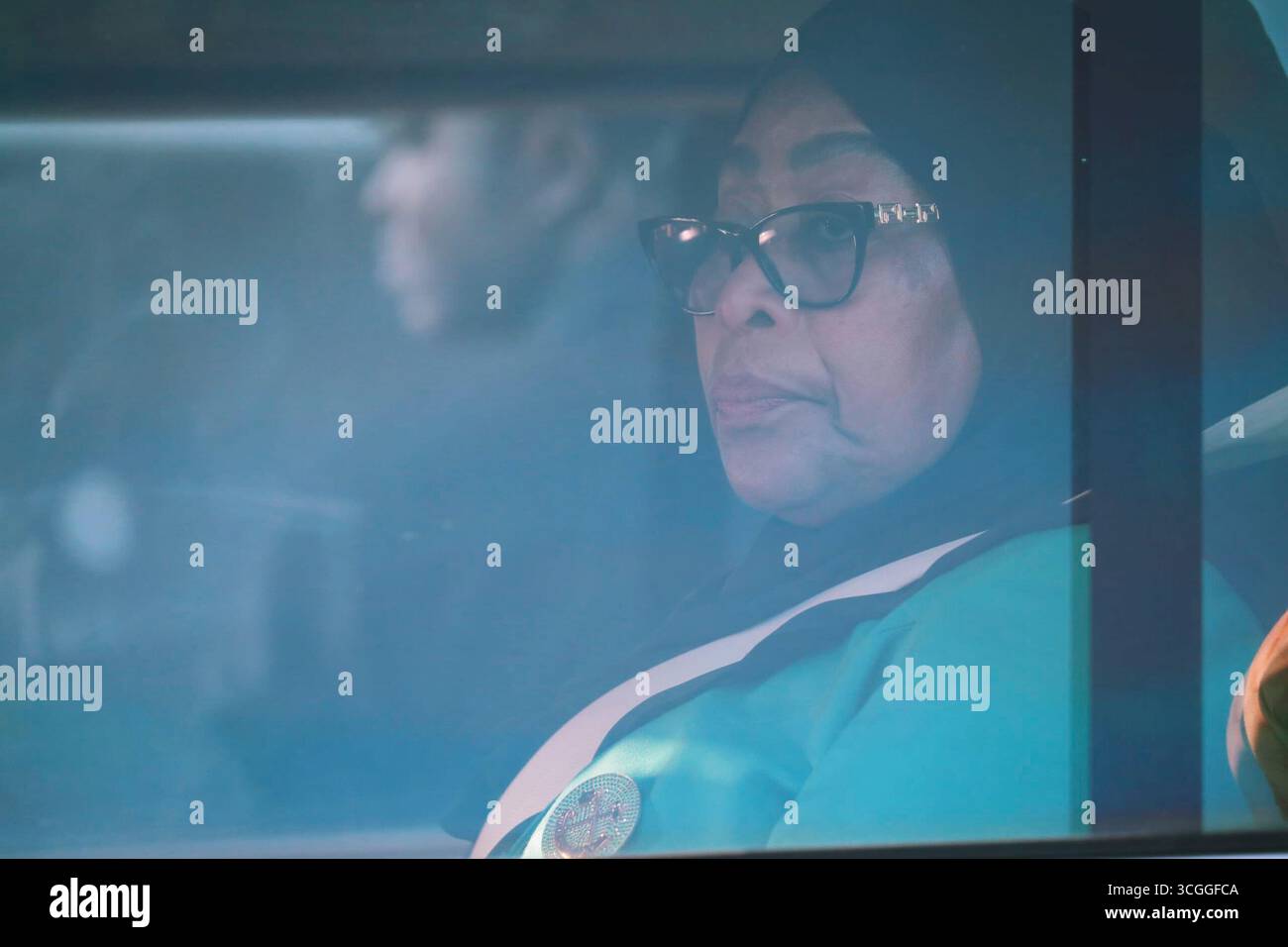 Tanzania's President Samia Suluhu Hassan, the presidential candidate of ...
