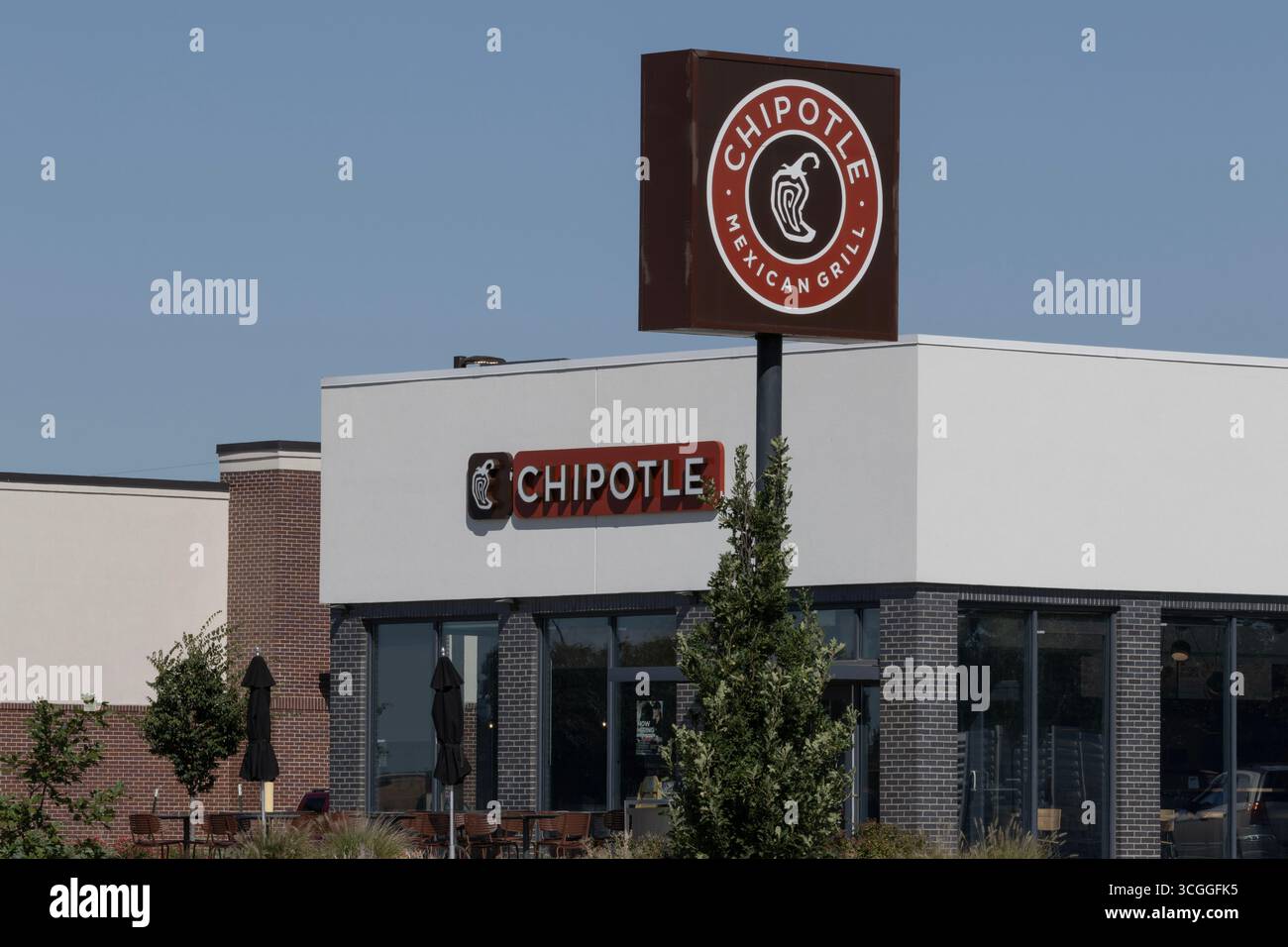 Lafayette - August 27, 2025: Chipotle Mexican Grill Restaurant ...