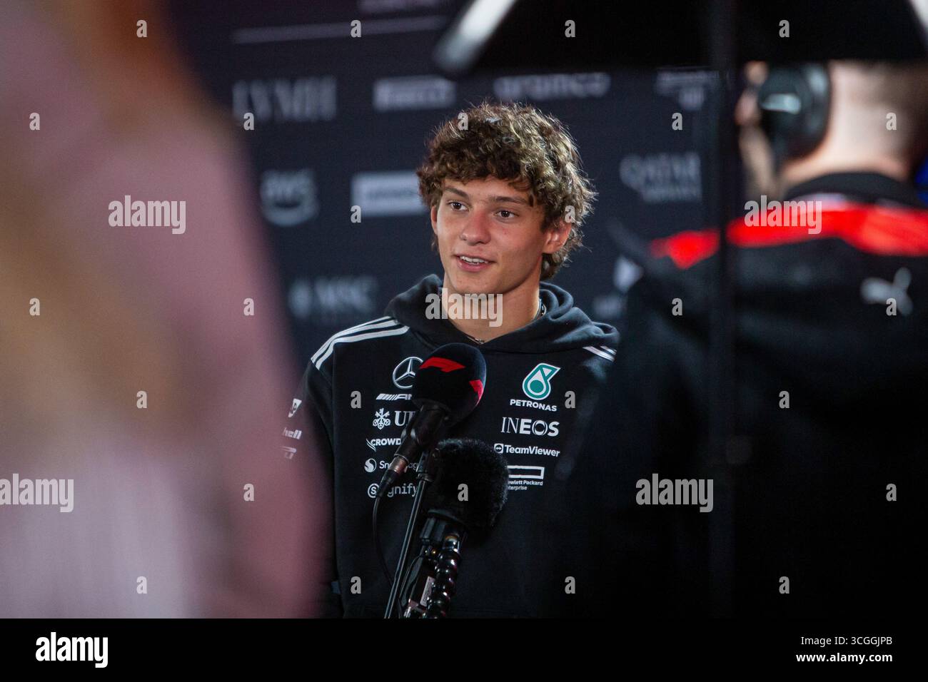 Zandvoort, Netherlands. 28 Aug, 2025. Andrea Kimi Antonelli, during the ...